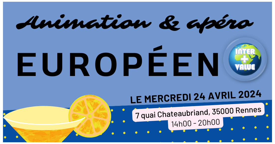 40 ans de la MIR - Animations et apéro européen - Réseau Bretagne Solidaire